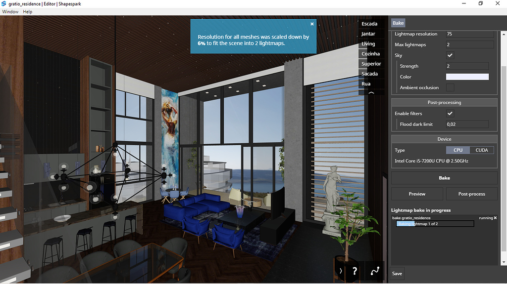 Help with new scene - Shapespark Community