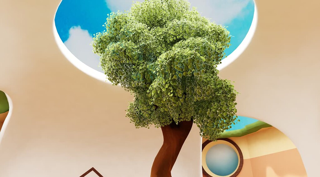 Alpha textures in trees have transparent outlines still around ...