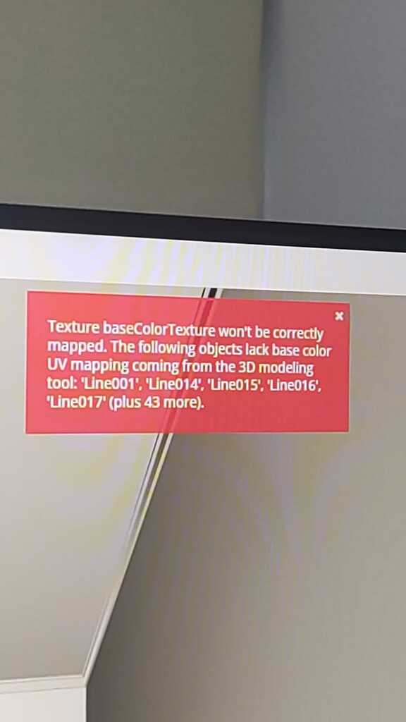 Material errors - Customization - Shapespark Community